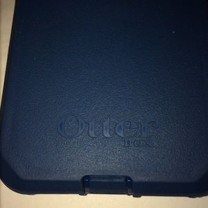 OtterBox | Accessories | Otter Box Blue Wblack Clip On Casing | Poshmark